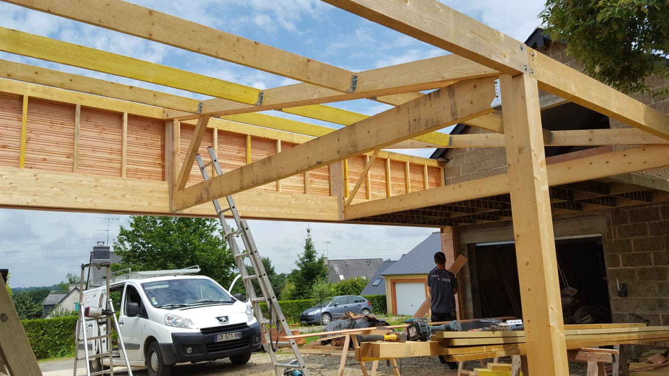 PROBOIS CONCEPT – Bardage, extension et ossature bois à Rennes en Ille ...